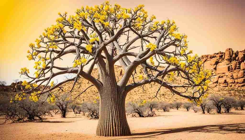 Yellow Flowers in Senegal