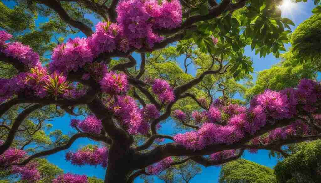 Pink Flowers in Trinidad and Tobago