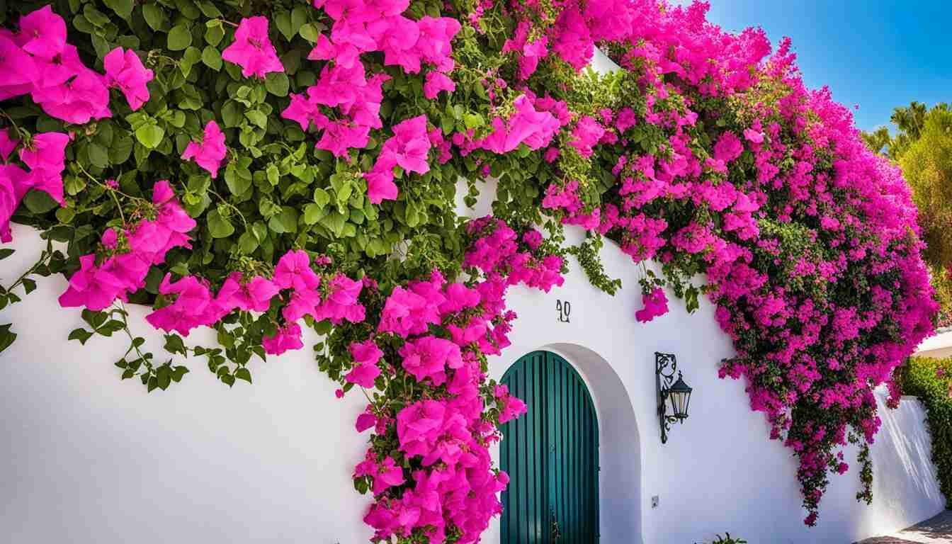 Pink Flowers in Spain