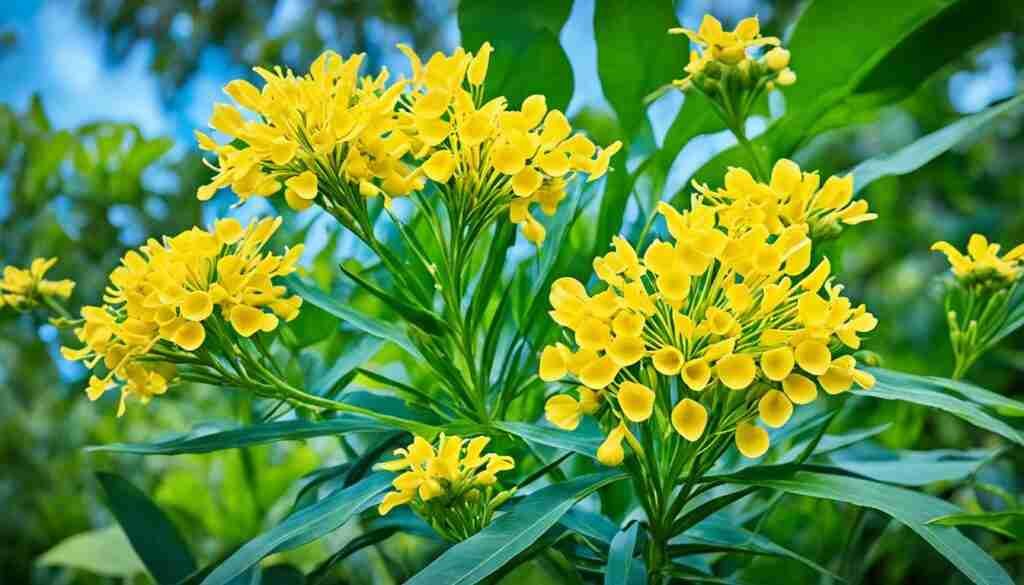 Yellow Flowers in Central African Republic
