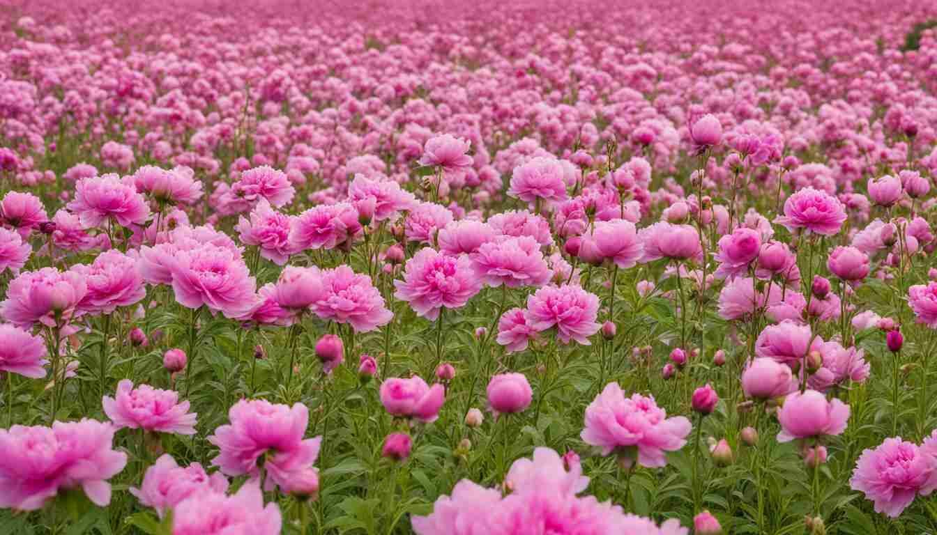 Pink Flowers in Ohio