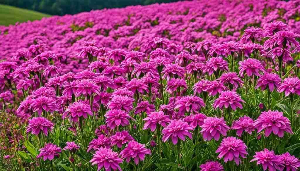 Pink Flowers in West Virginia
