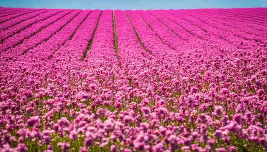 Pink Flowers in Wisconsin