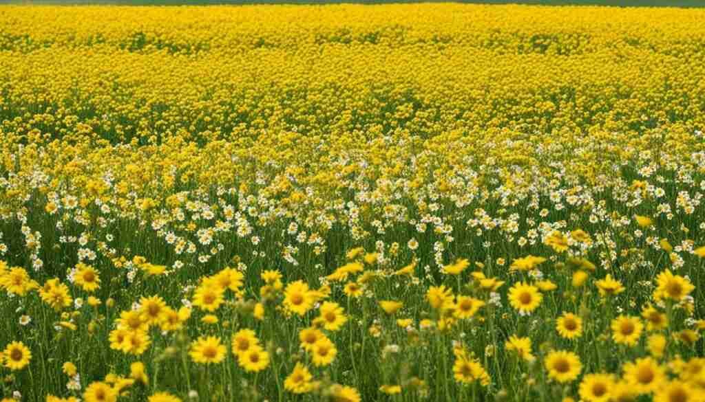 Yellow Flowers in Czechia