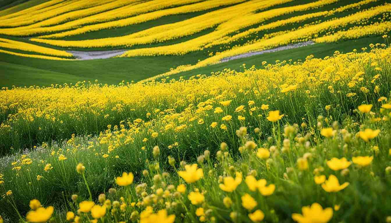 Yellow Flowers in Austria