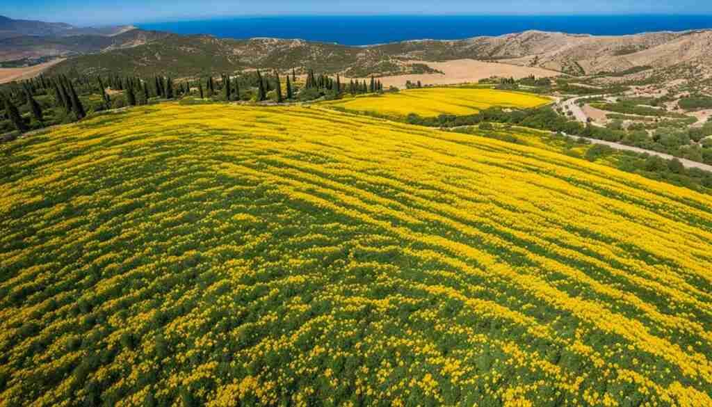 Yellow Flowers in North Cyprus