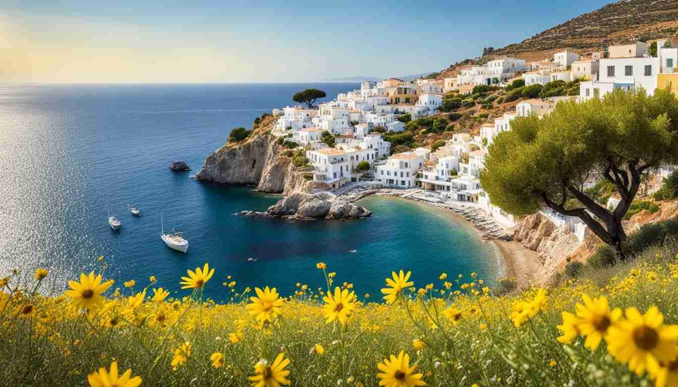 Yellow Flowers in Greece