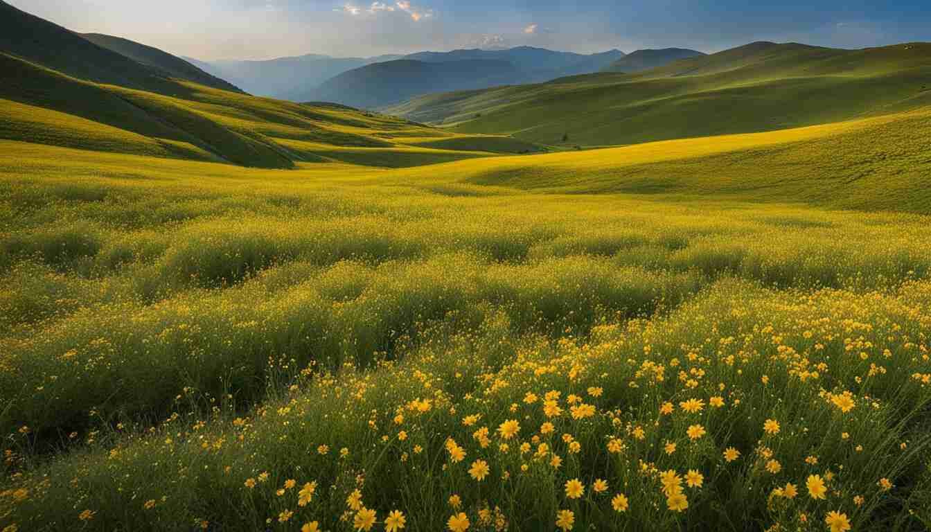 Yellow Flowers in North Macedonia