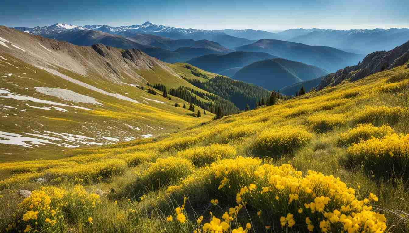 Yellow Flowers in North Macedonia