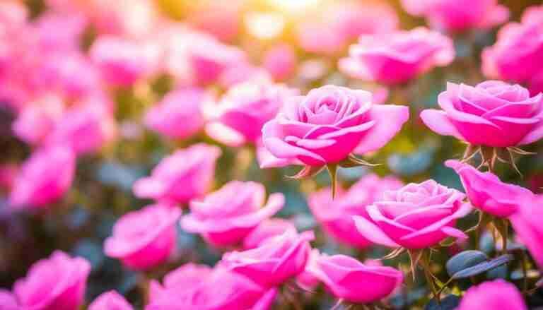 Pink Flowers in Qatar