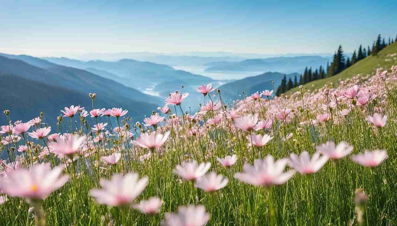 Pink Flowers in Virginia