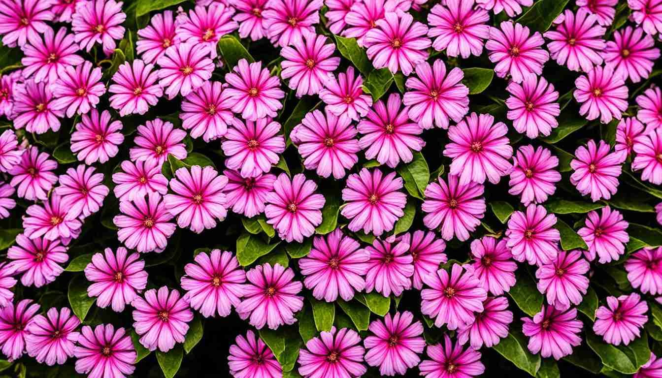 Pink Flowers in Sao Tome and Principe