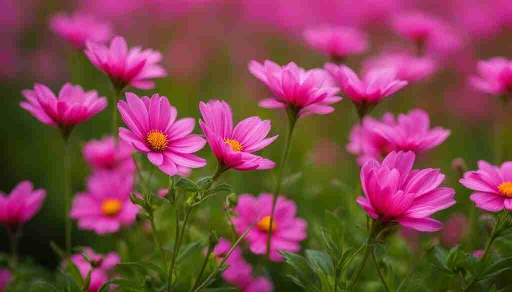 Pink Flowers in New Hampshire