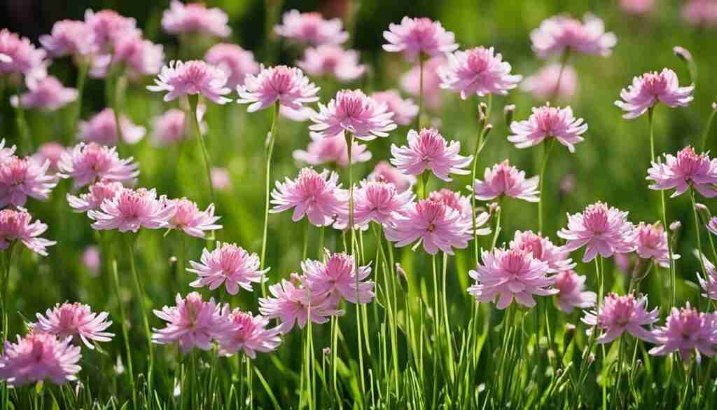 Pink Flowers in Idaho