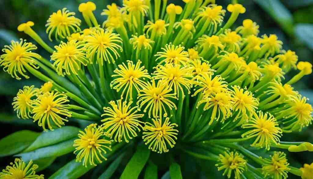 Yellow Flowers in Papua New Guinea