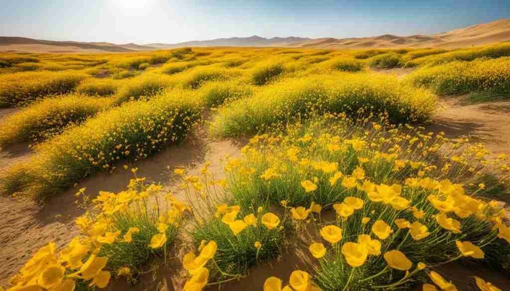 Yellow Flowers in Iraq
