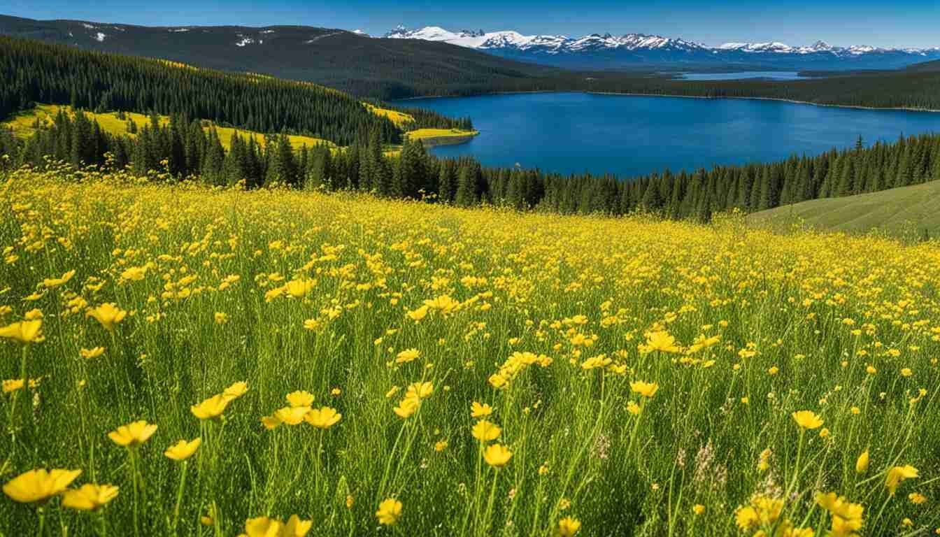 Yellow Flowers in Canada