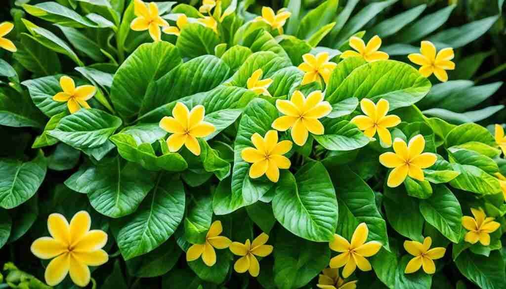 Yellow Flowers in Samoa