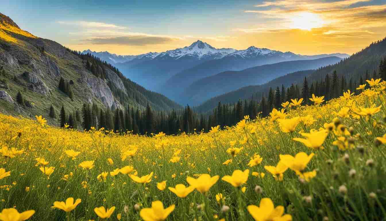 Yellow Flowers in Serbia