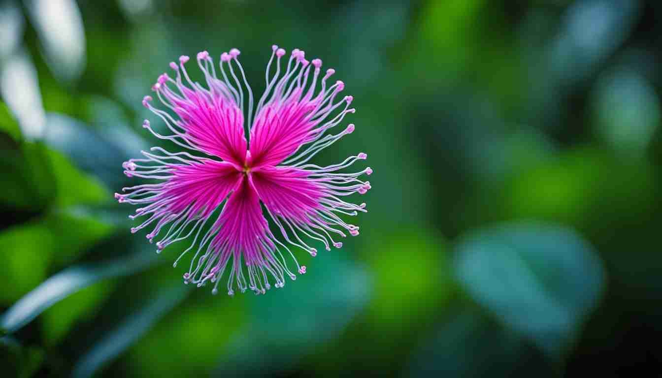 Pink Flowers in Solomon Islands