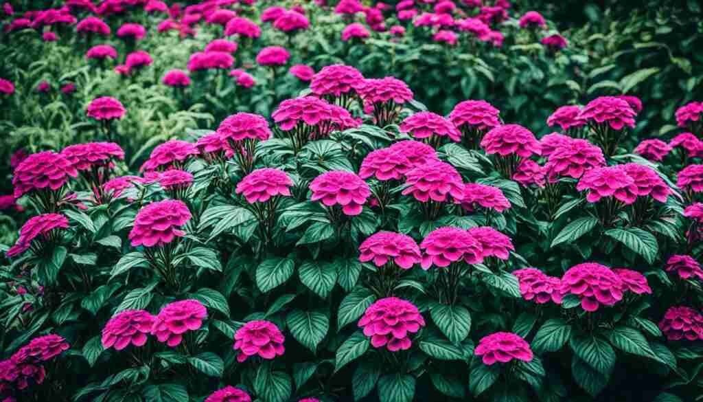 Pink Flowers in Zambia