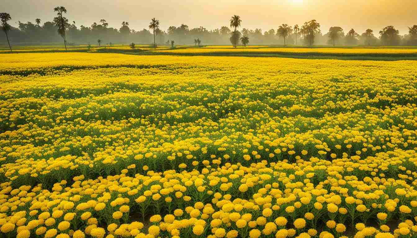 Yellow Flowers in Bangladesh