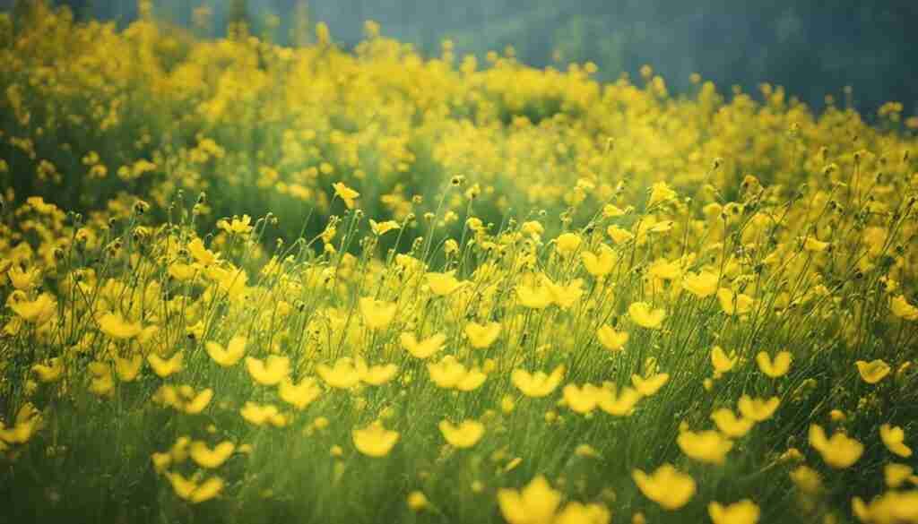 Yellow Flowers in Abkhazia