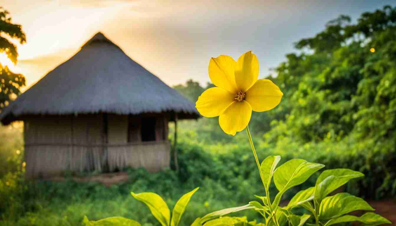 Yellow Flowers in Benin