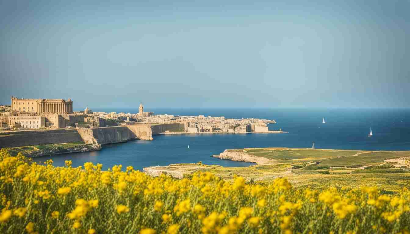 Yellow Flowers in Malta