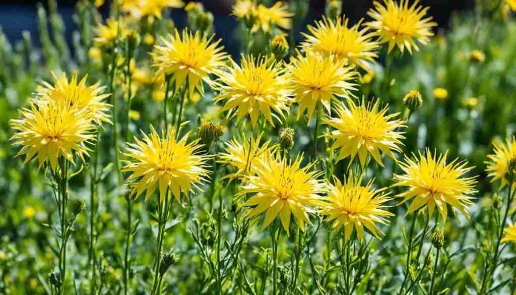 Yellow Flowers in Romania