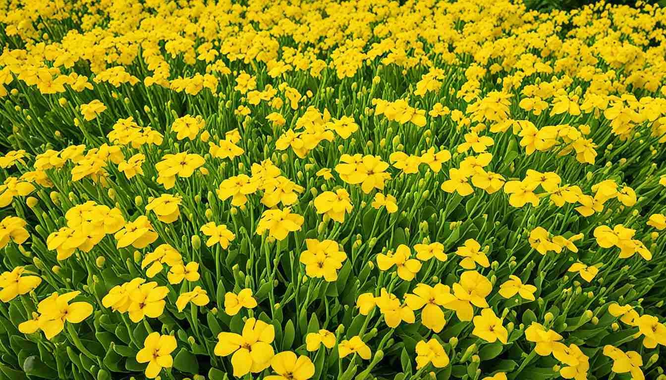 Yellow Flowers in Micronesia