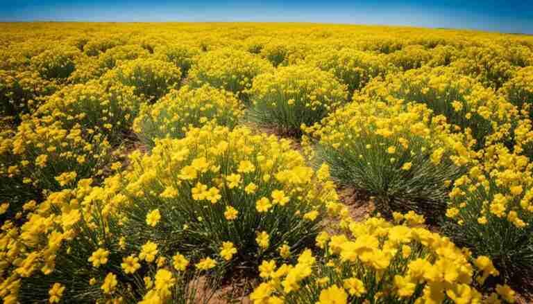 Yellow Flowers in Mali