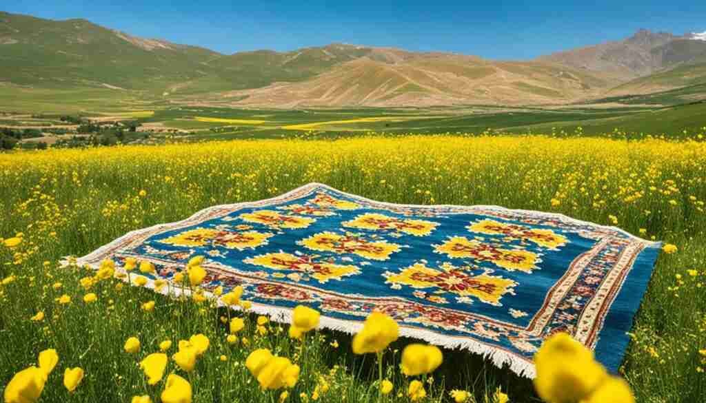 Yellow Flowers in Azerbaijan
