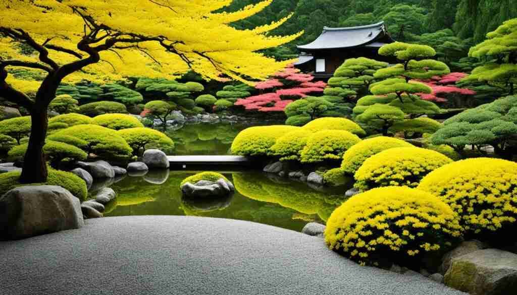 Yellow Flowers in Japan