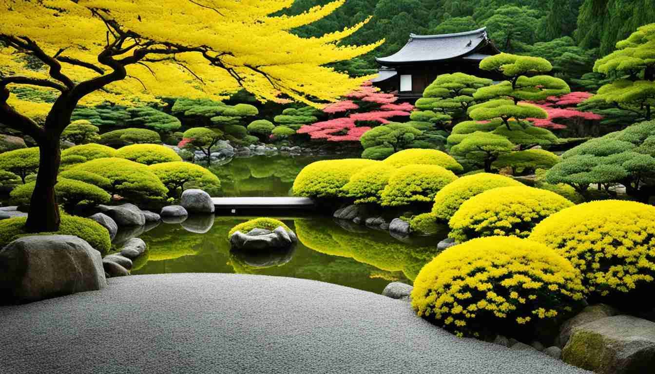 Yellow Flowers in Japan