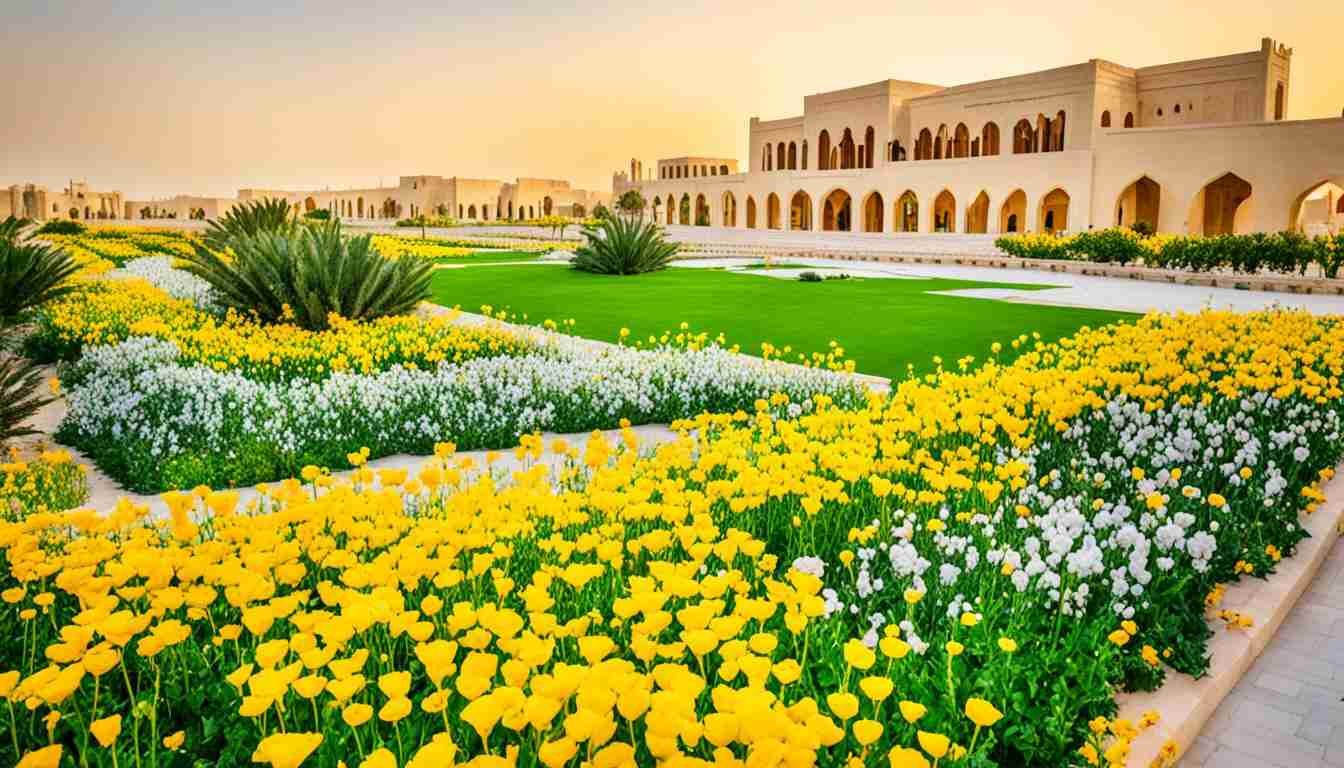 Yellow Flowers in Bahrain