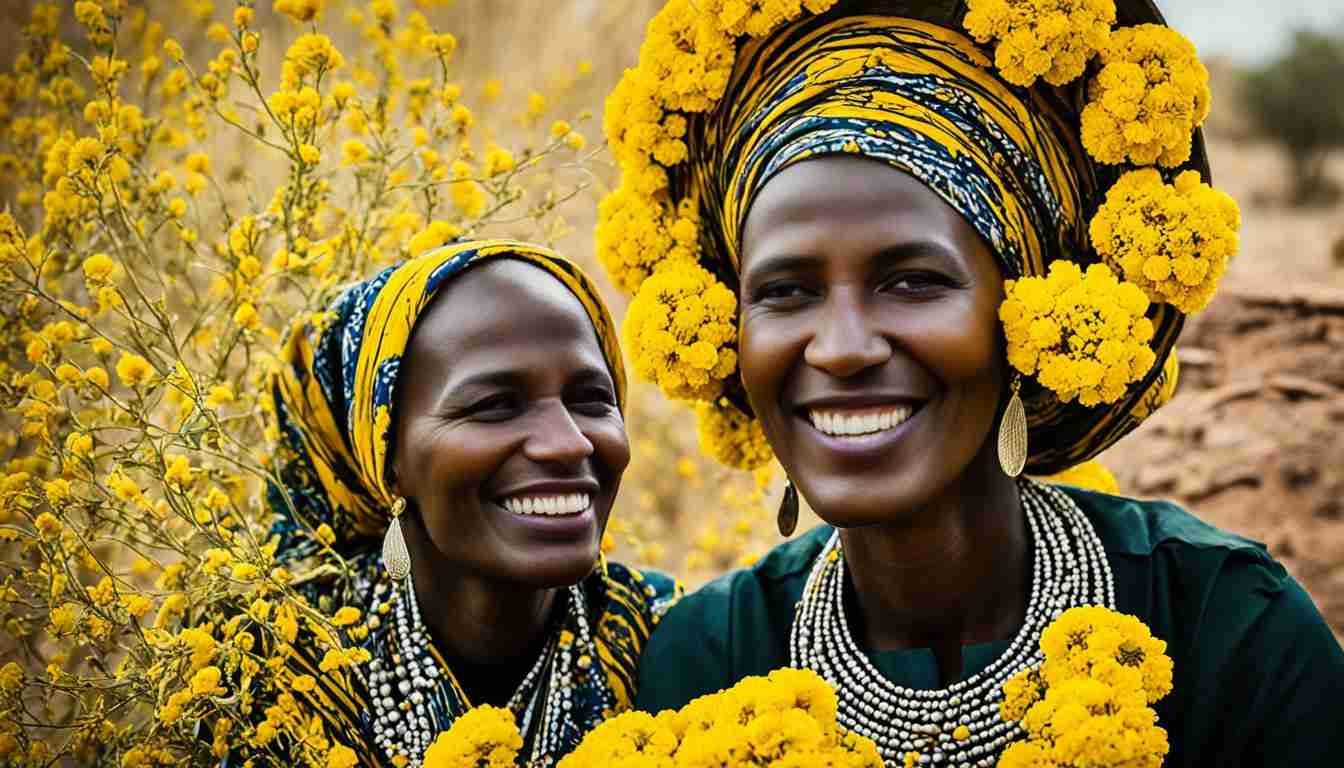 Yellow Flowers in Chad
