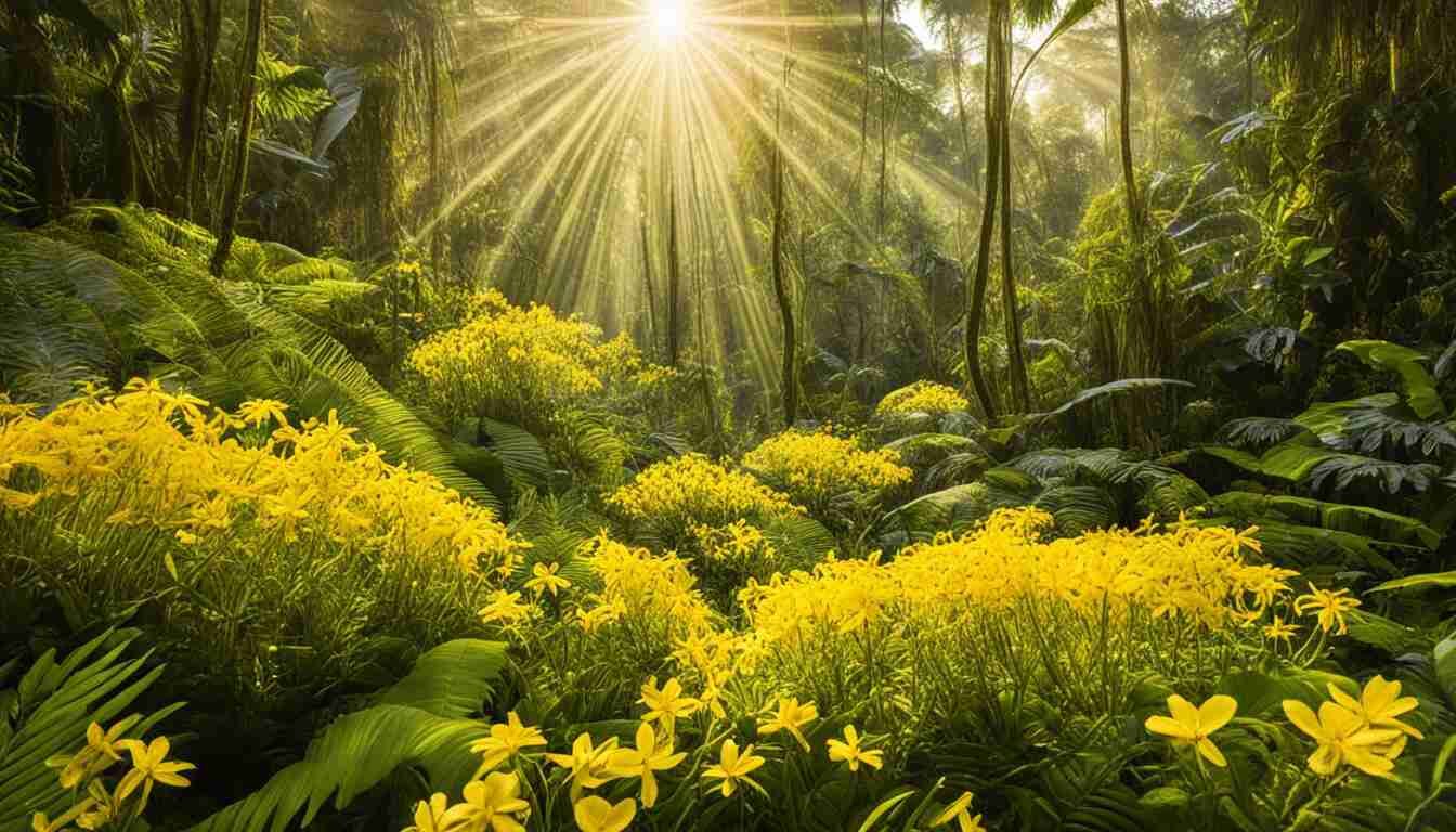 Yellow Flowers in Guyana