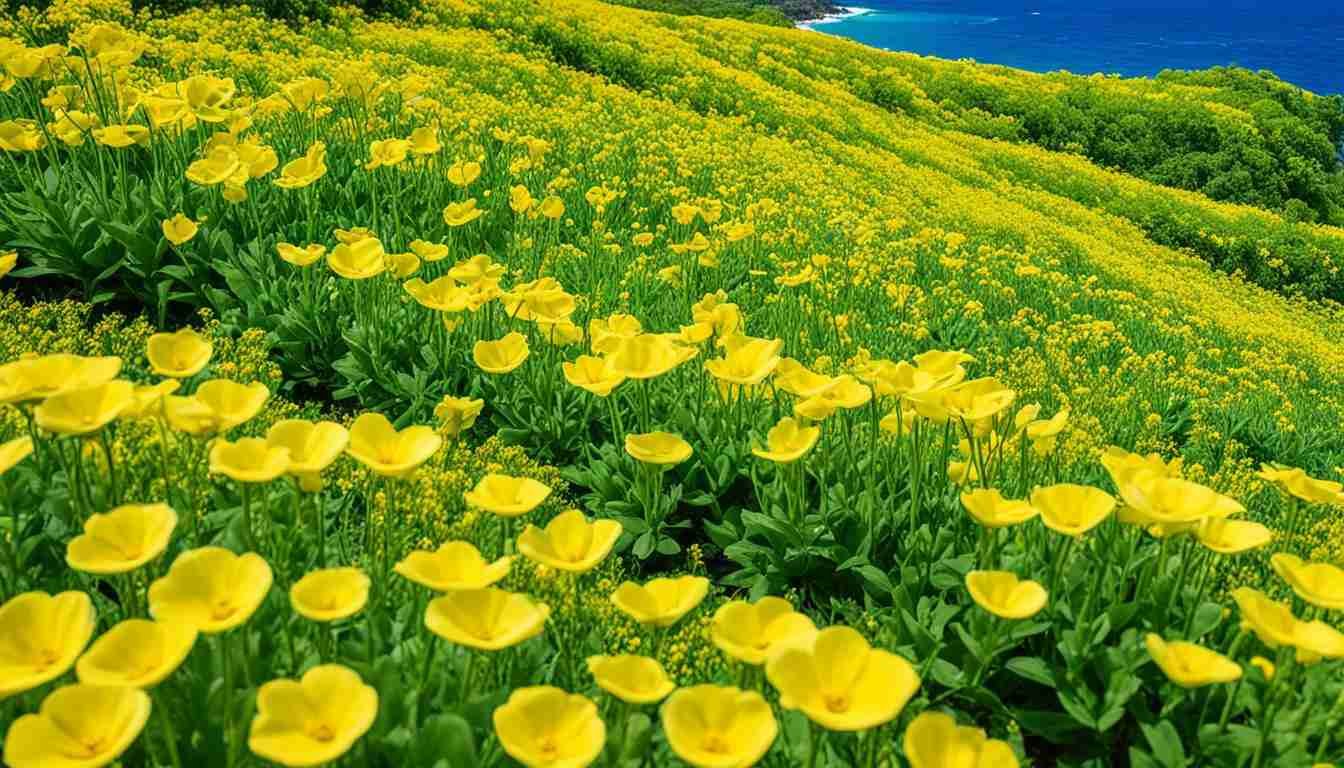 Yellow Flowers in Jamaica