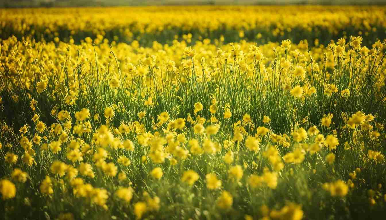 Yellow Flowers in Moldova