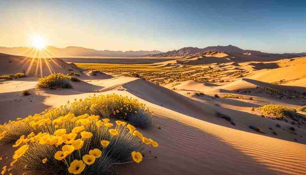 Yellow Flowers in Saudi Arabia