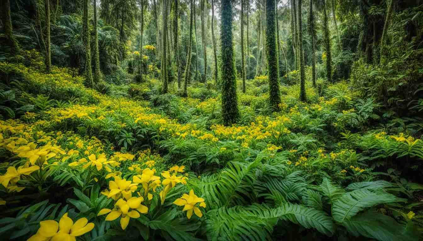Yellow Flowers in Brunei