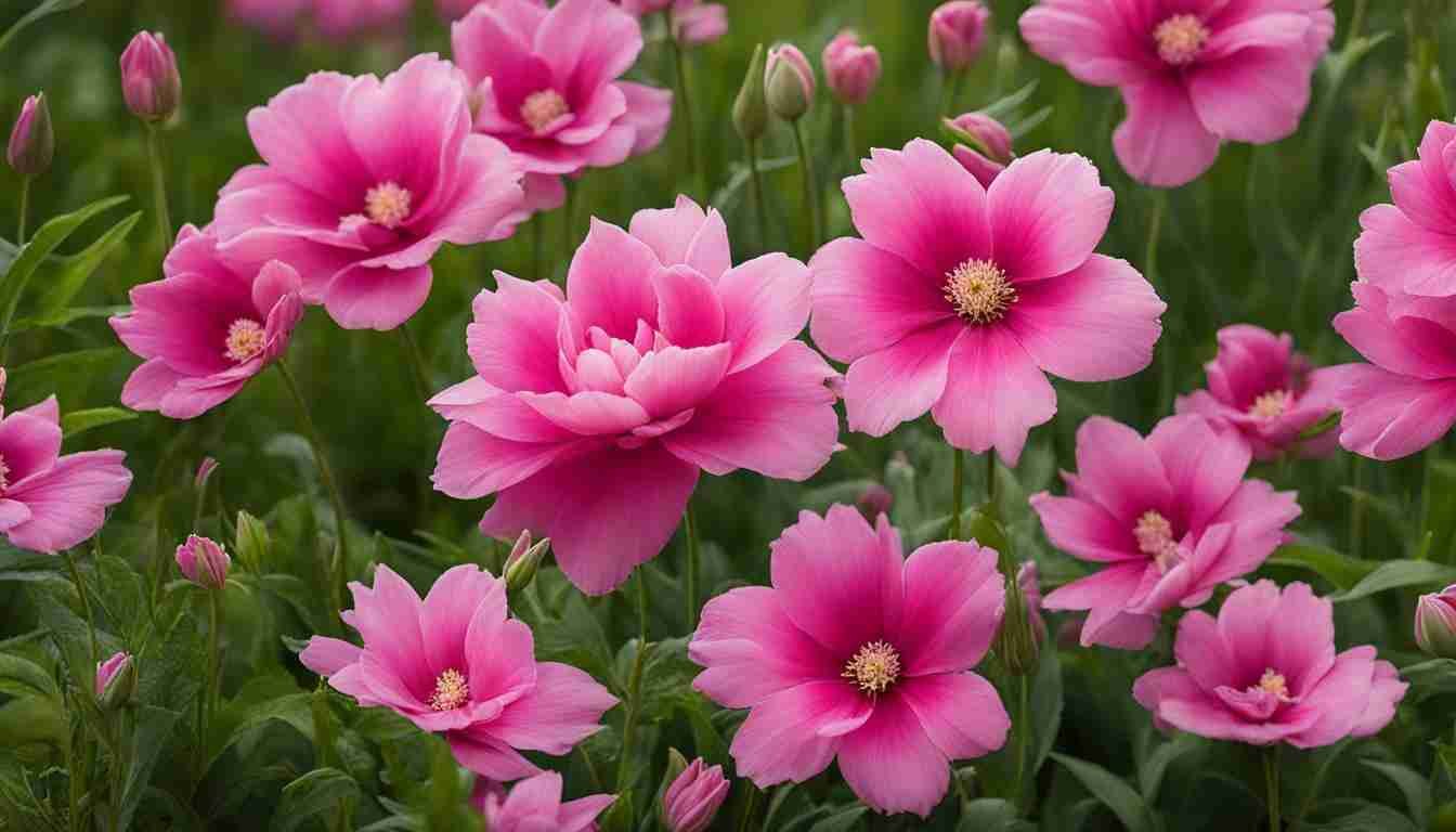 Pink Flowers in Virginia