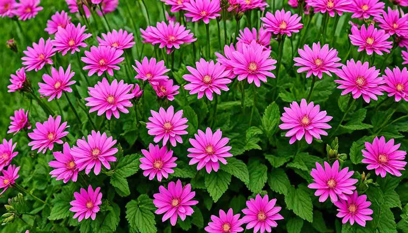 Pink Flowers in Serbia