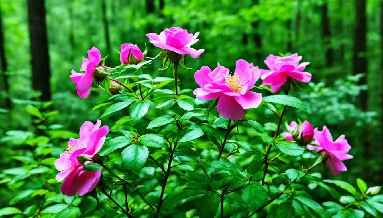 Pink Flowers in Virginia