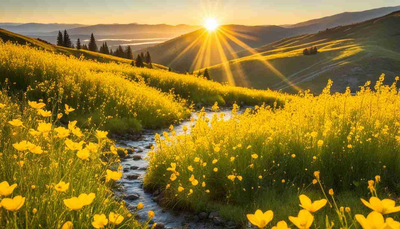 Yellow Flowers in Austria