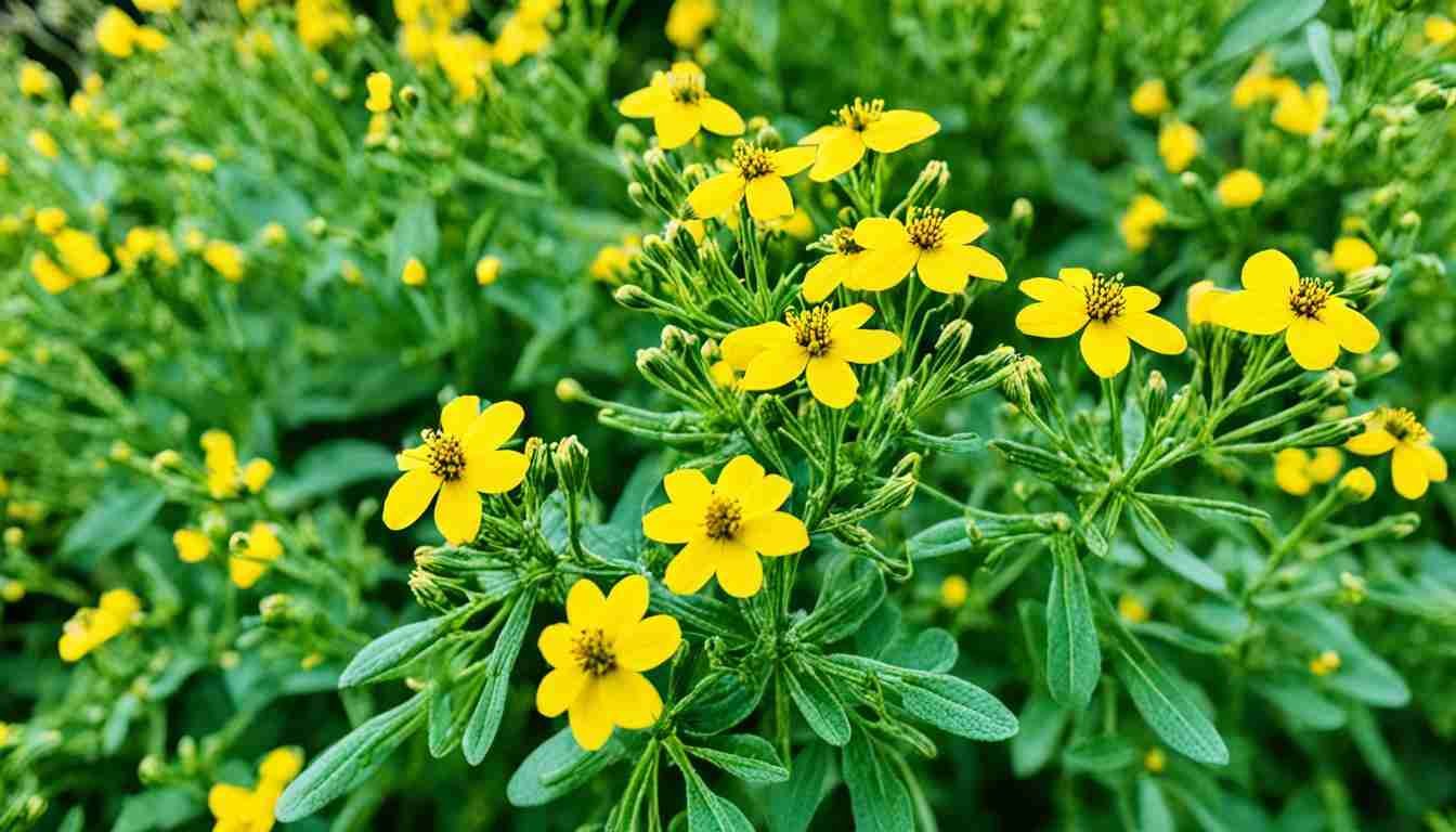 Yellow Flowers in Burundi