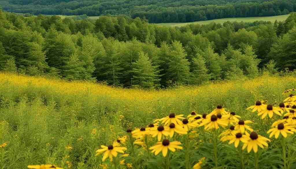 Yellow Flowers in West Virginia