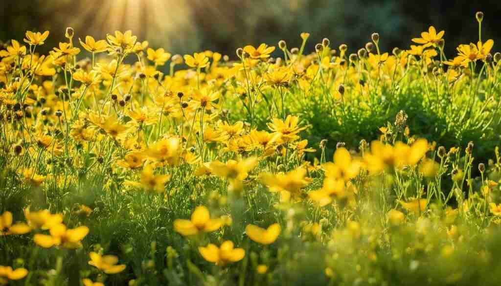 Yellow Flowers in Solomon Islands