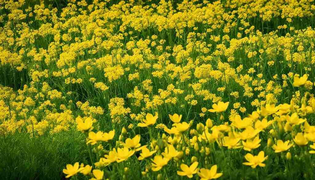 Yellow Flowers in Maine